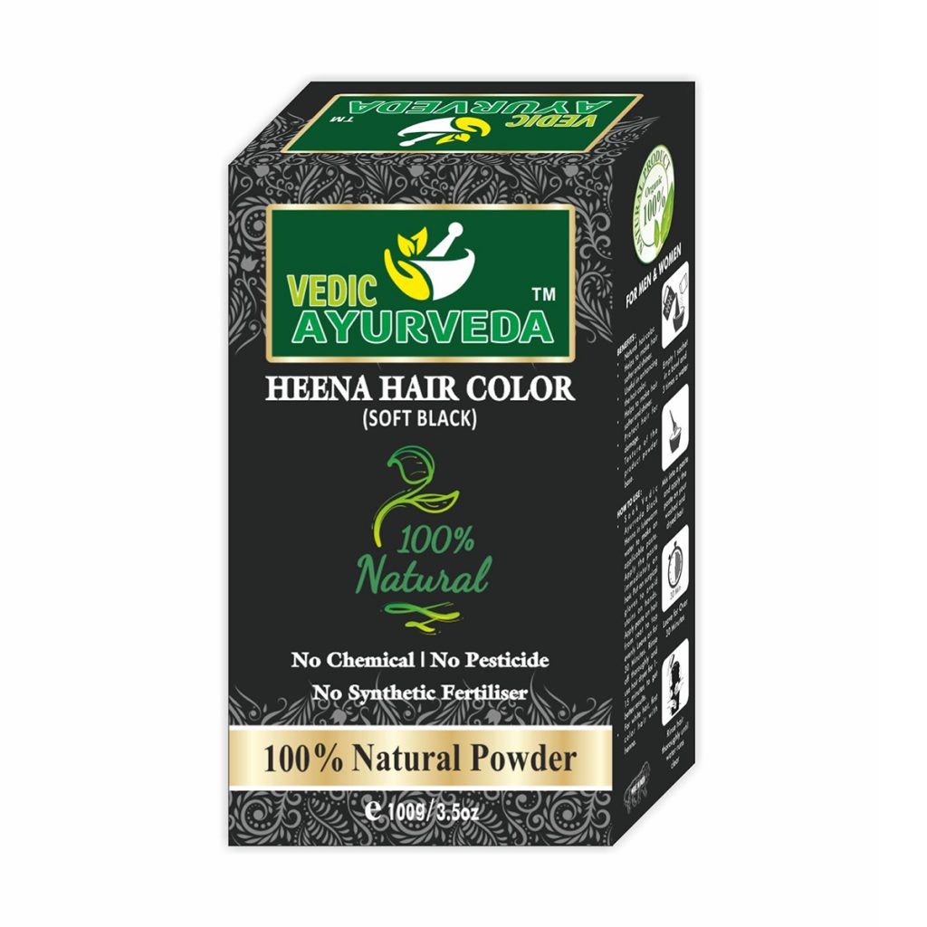 Soft Black Henna Hair Color, Natural Henna Hair Color 100% Natural ...