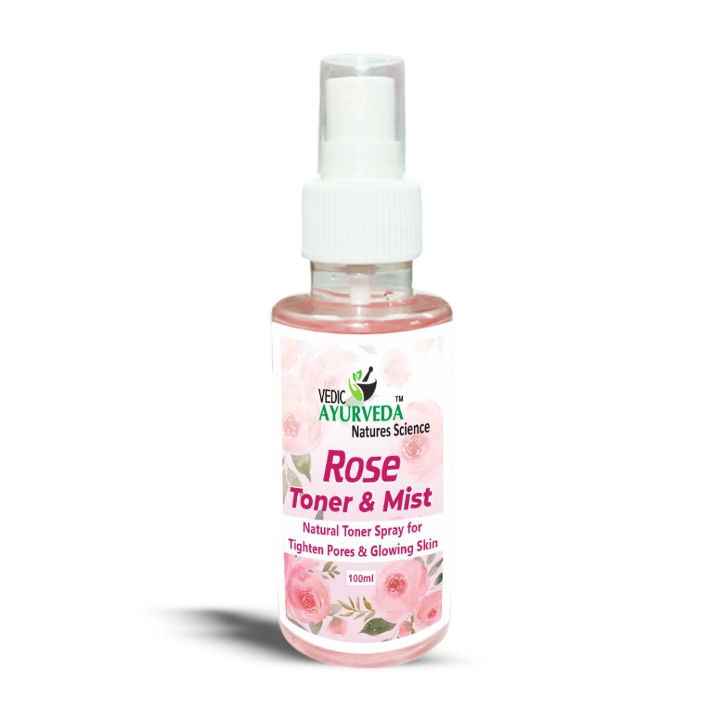 Rose Toner & Mist Steam Distilled Rose Water With Toner Spray Men ...