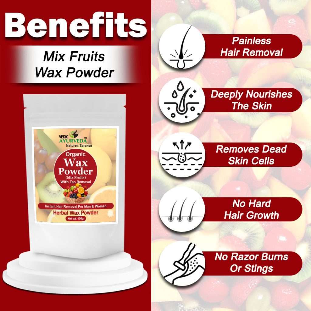 Mix Fruits Herbal Wax Powder Unlock Radiant Beauty A Revolution In Hair ...